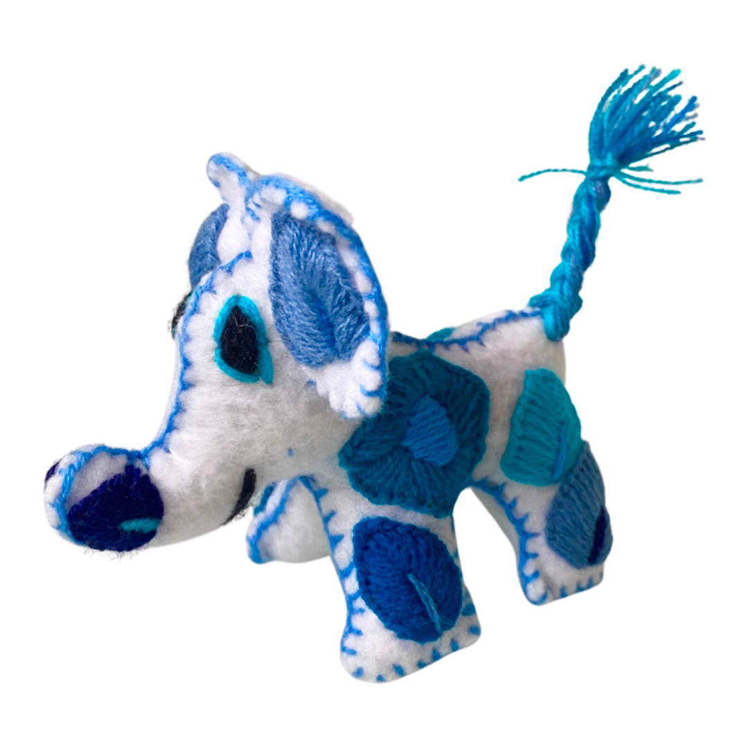 Felt elephant ornament– FolkProject